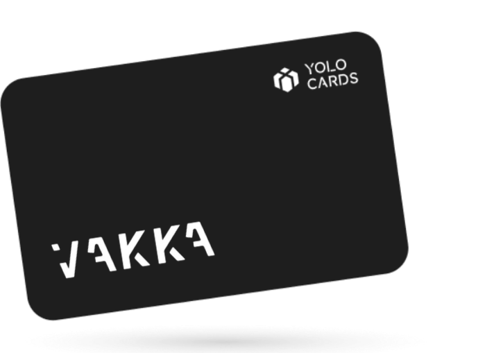 VAKKA Gavekort - Digital Yolo Cards – YOLO.cards